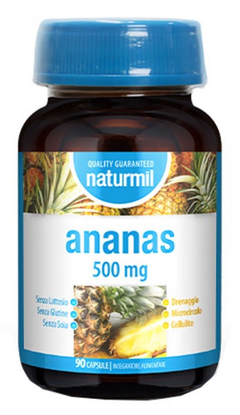 Ideafarma - NATURMIL Ananas 500 Mg 90 Capsule
